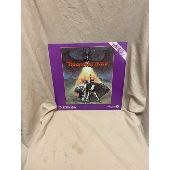 Paramount | Other | Dragonslayer Laserdisc Fantasy Film Dragons 8s Cult ...